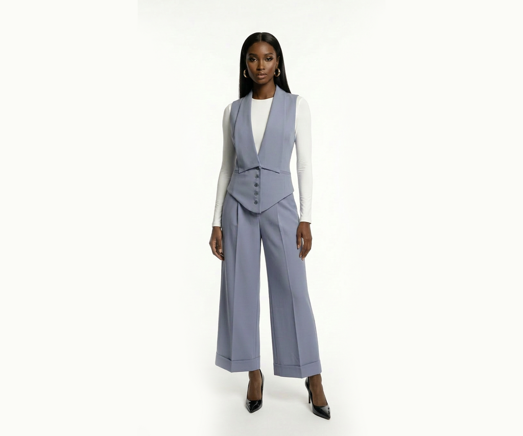The Selma Cropped Wide Leg Trouser – Undra Celeste New York